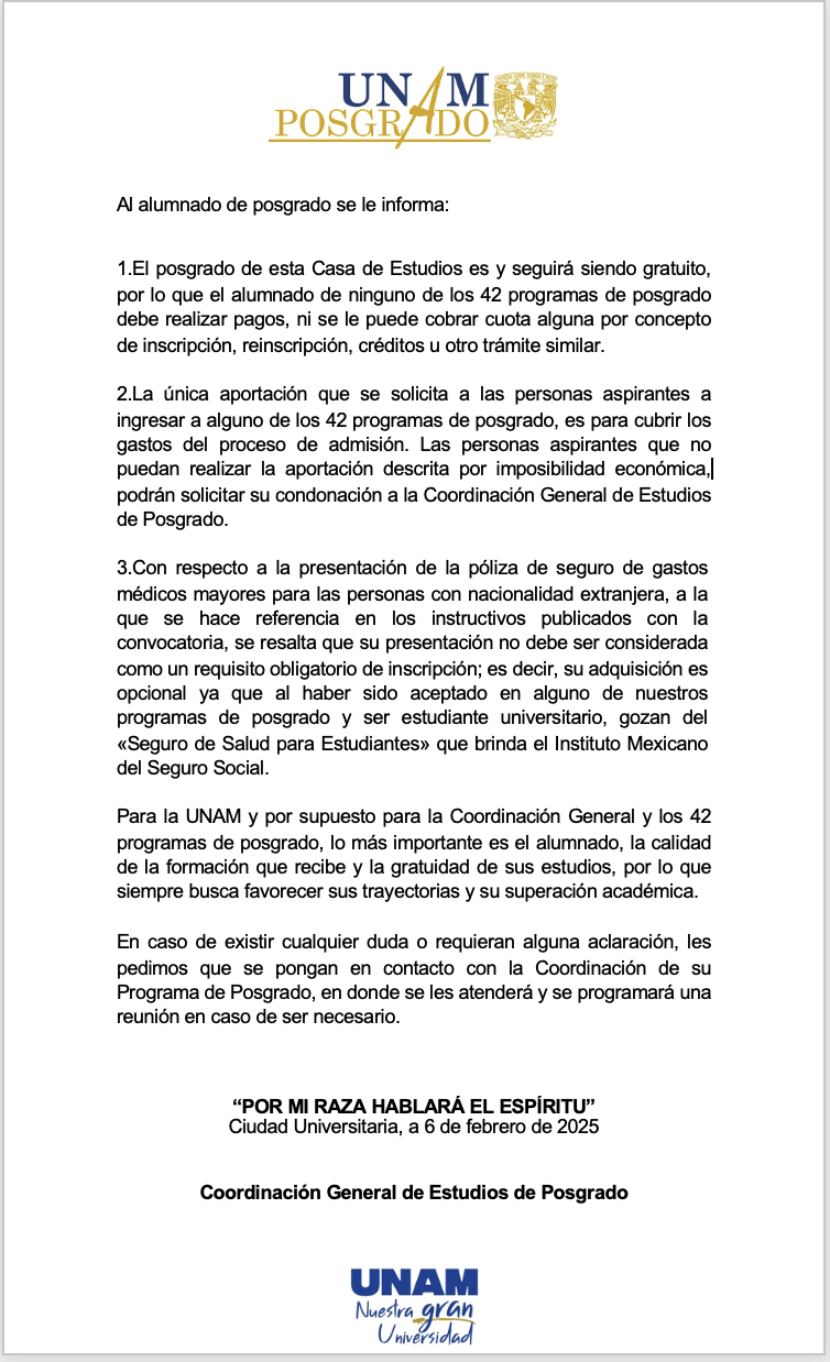 RITA ANGÉLICA GÓMEZ DÍAZ – Programa de Posgrado